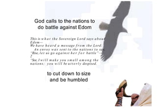 The Book of Obadiah | PPT