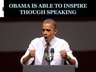 Leadership style o Barack Hussein. Obama | PPTX