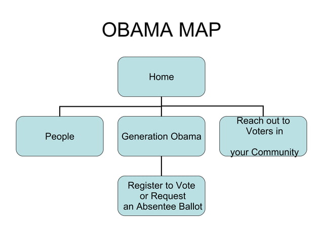 Obama Map | PPT | Elections | Politics