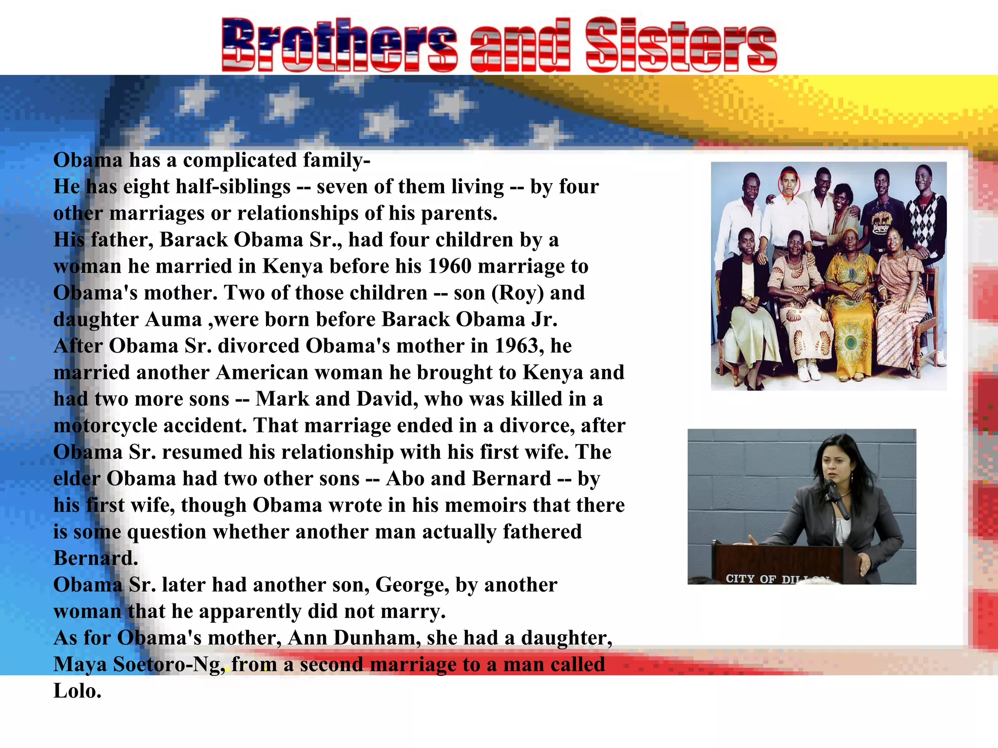 barack Obama's life until now | PPT