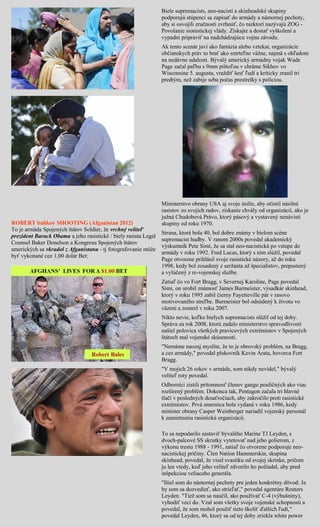 Obama us wars used to train white supremacist (slovak) | PDF