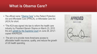 Obama Care | PPTX