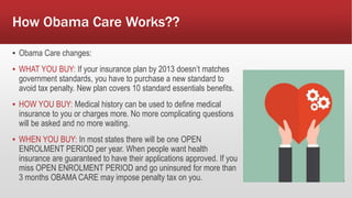 Obama Care | PPTX