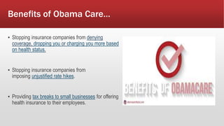 Obama Care | PPTX