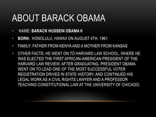 Barack Obama | PPTX