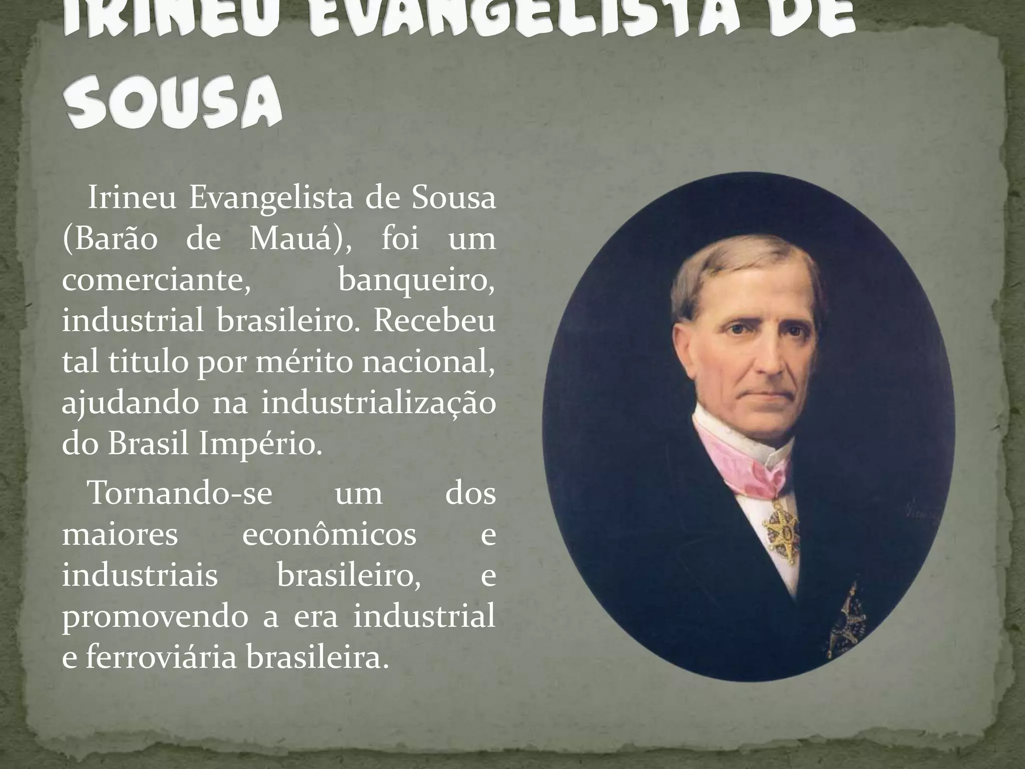 O barão de mauá blog qi litoral norte - historia | PPT
