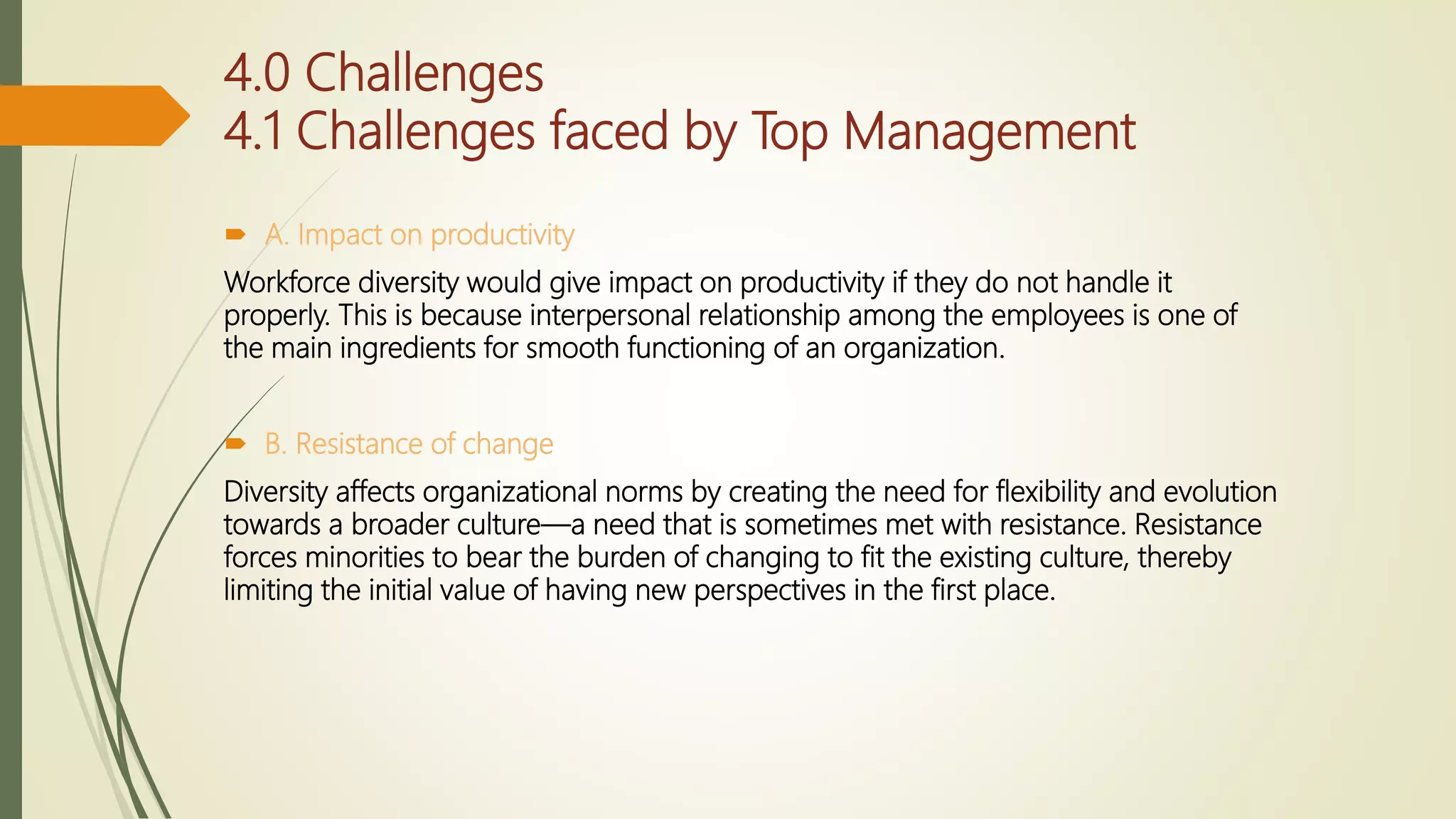 The challenge of workplace motivation: workplace diversity | PPT