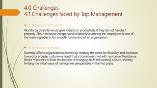 The challenge of workplace motivation: workplace diversity | PPT