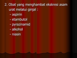 Obat-Obat Penyakit Gout.ppt