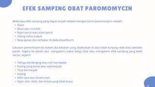 CONTOH OBAT ANTIBIOTIK KELOMPOK 1 MATA KULIAH FARMAKOLOGI | PPTX