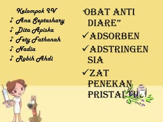 Obat antidiare | PPTX
