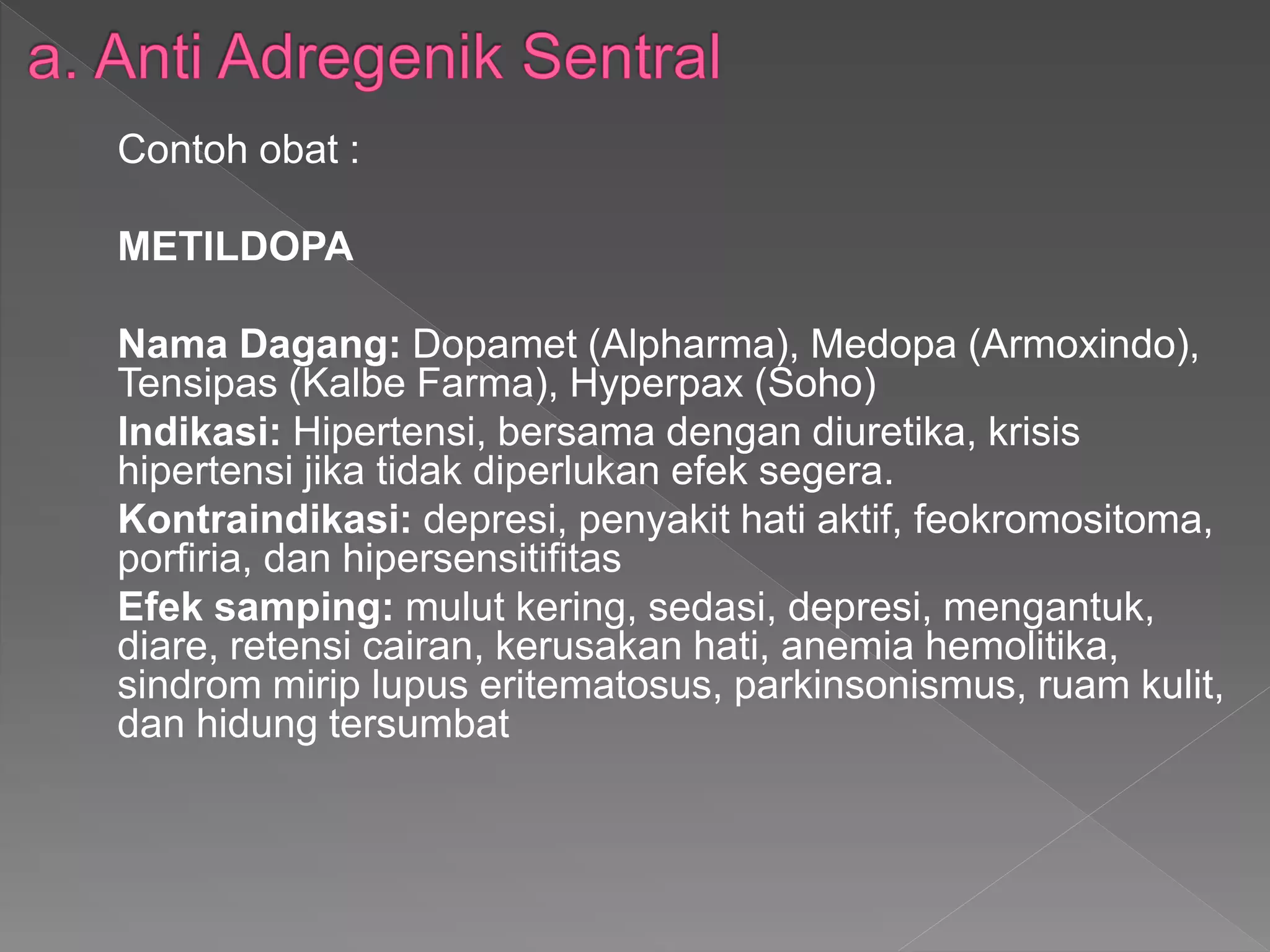 Obat Anti Hipertensi | PPTX