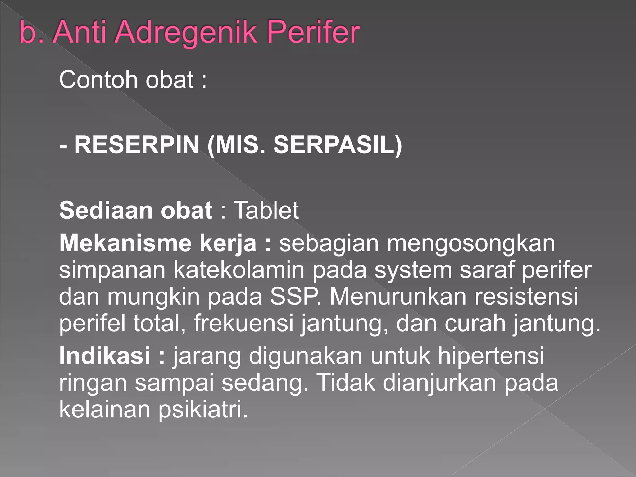 Obat Anti Hipertensi | PPTX