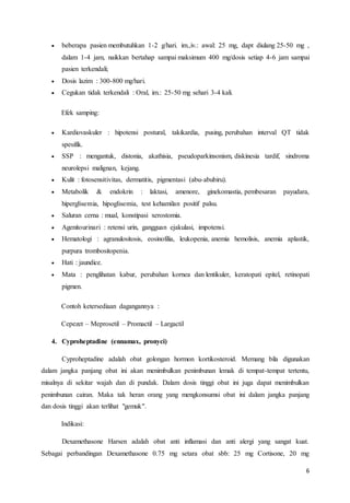 Obat antihistamin | DOCX