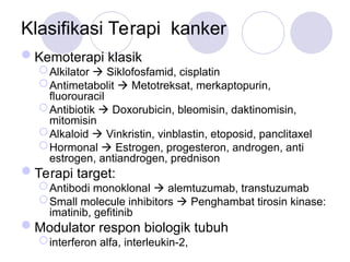Obat antikanker : siklus sel kanker, terapi | PPT