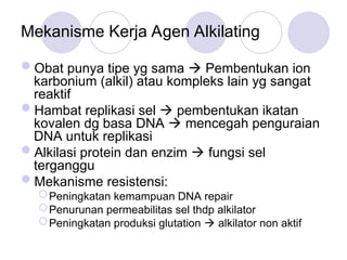 Obat antikanker : siklus sel kanker, terapi | PPT