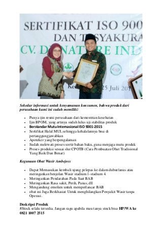 Obat bab berdarah di apotik