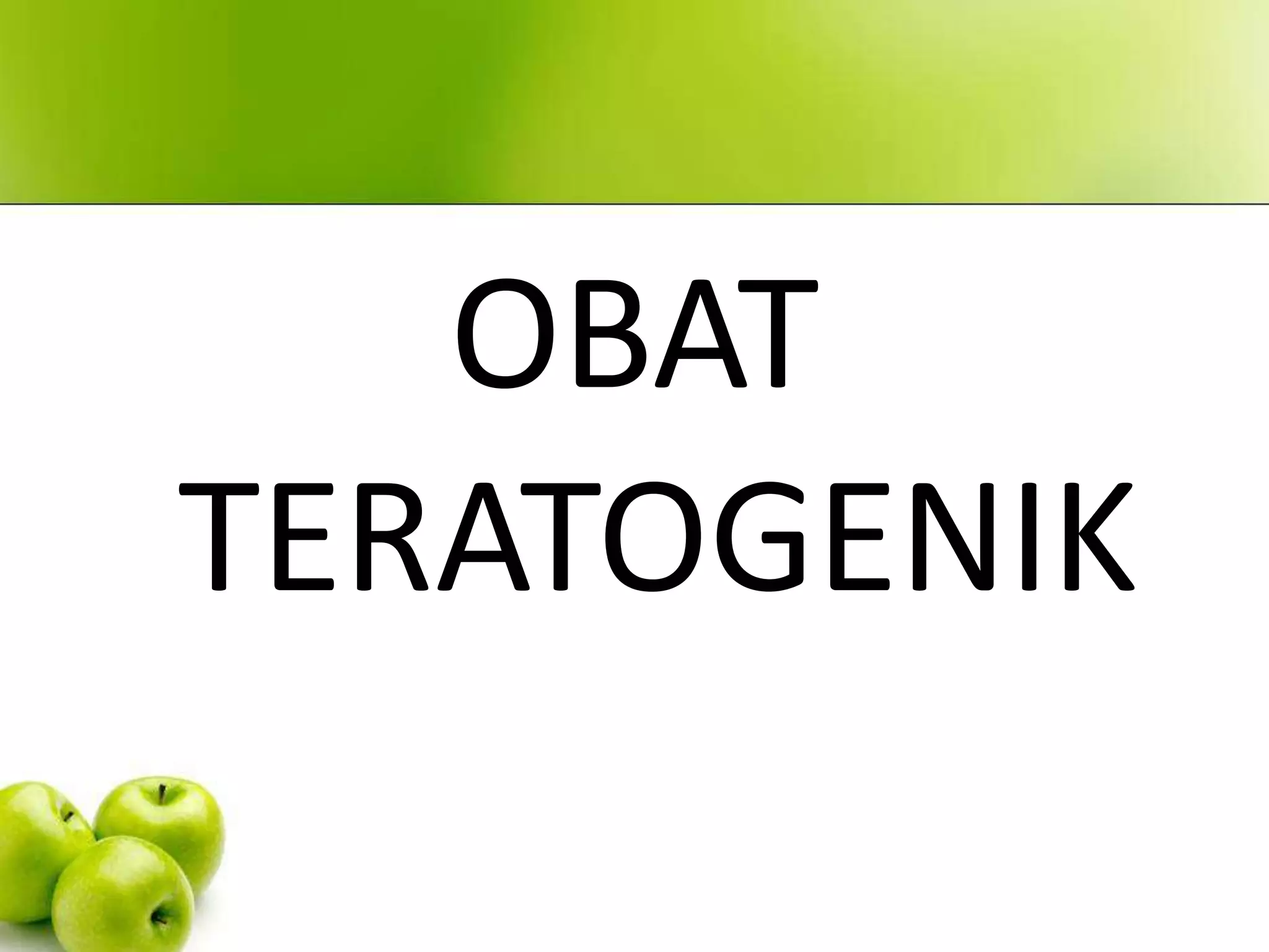 OBAT DALAM KEHAMILAN DAN MENYUSUI.ppt