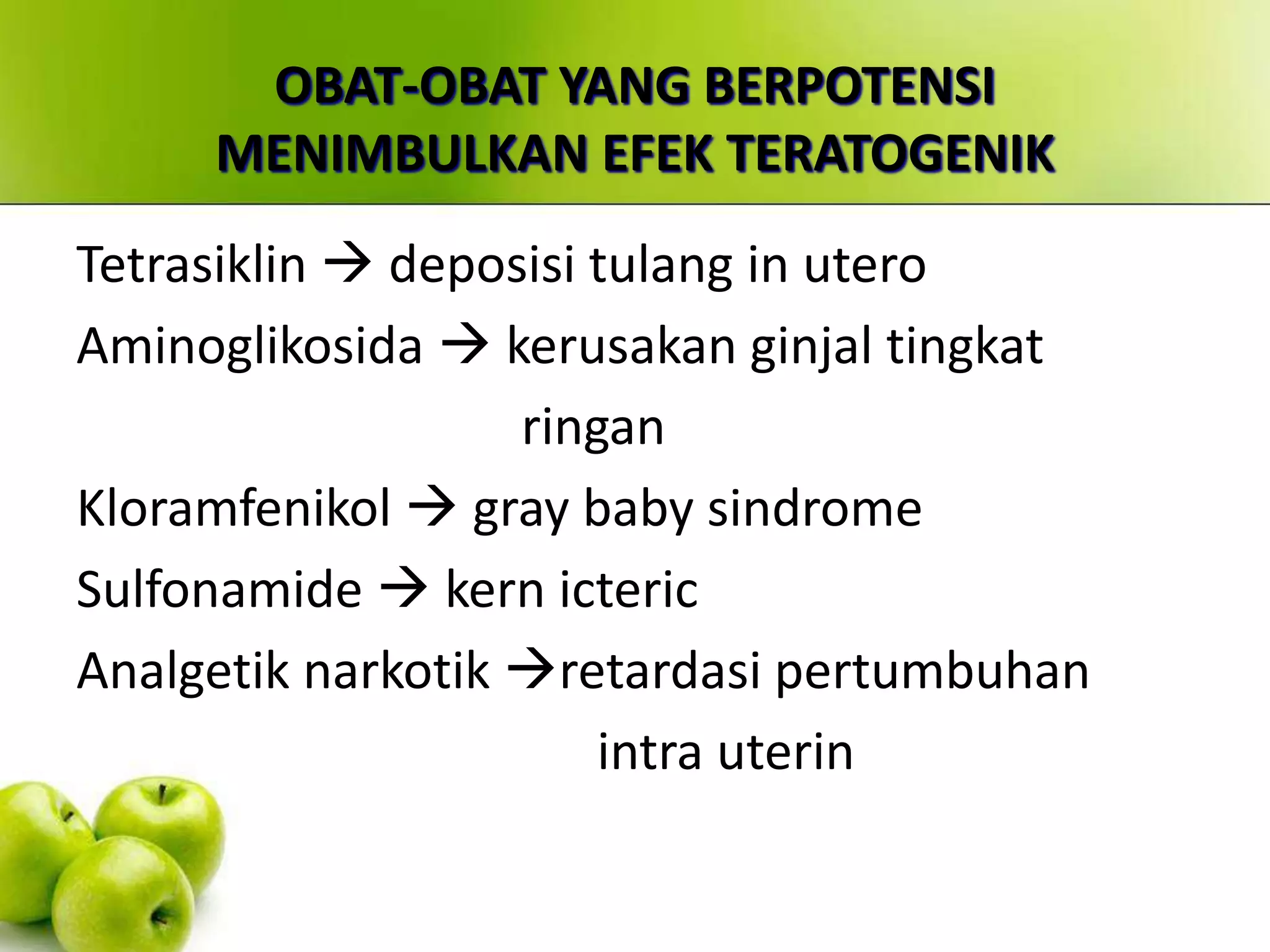 OBAT DALAM KEHAMILAN DAN MENYUSUI.ppt