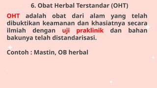 pengertian Obat dan golongan golongan obat .pptx