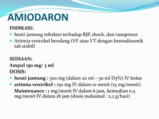 Obat emergency | PPTX