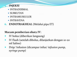 Obat emergency | PPTX