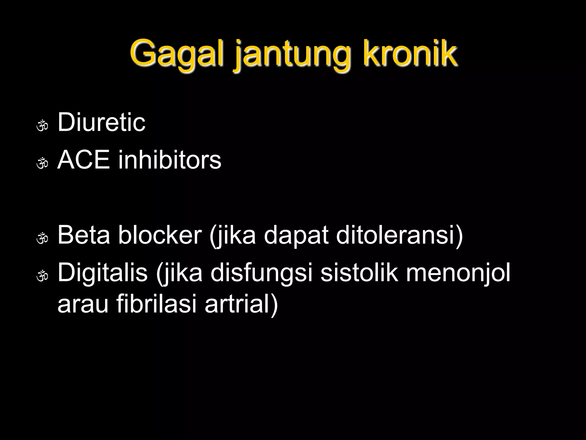 Obat gagal jantung | PPTX