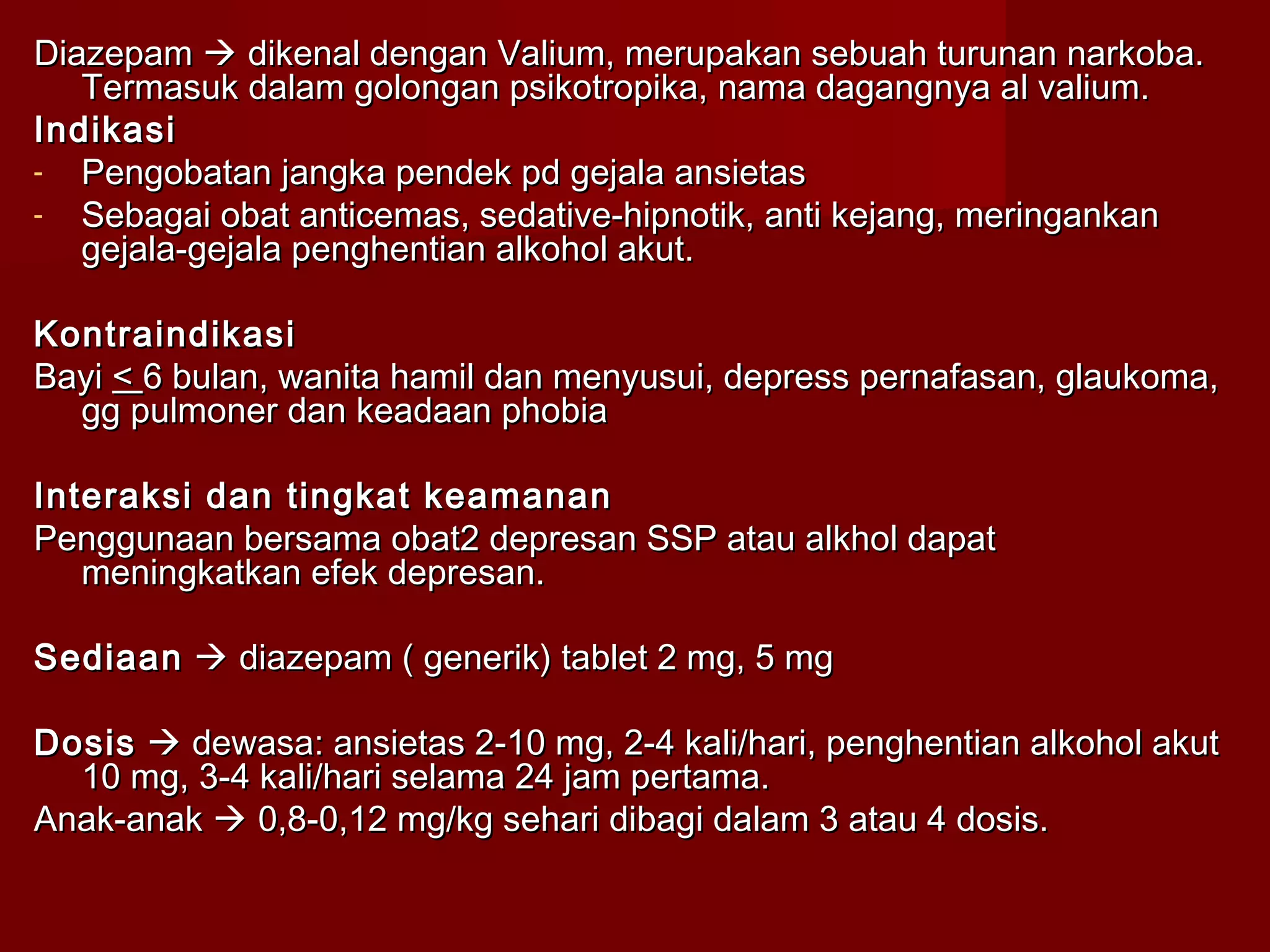 Obat gangguan ssp | PPT