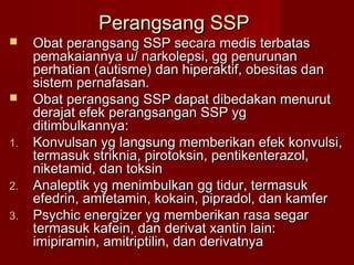 Obat gangguan ssp | PPT