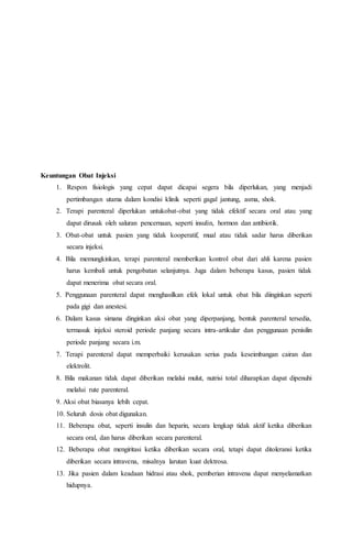 Obat injeksi .. | DOCX
