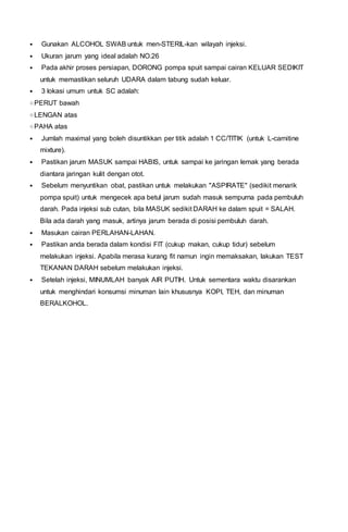 Obat injeksi .. | DOCX