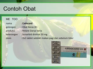 Obat kardiovaskuler | PPTX
