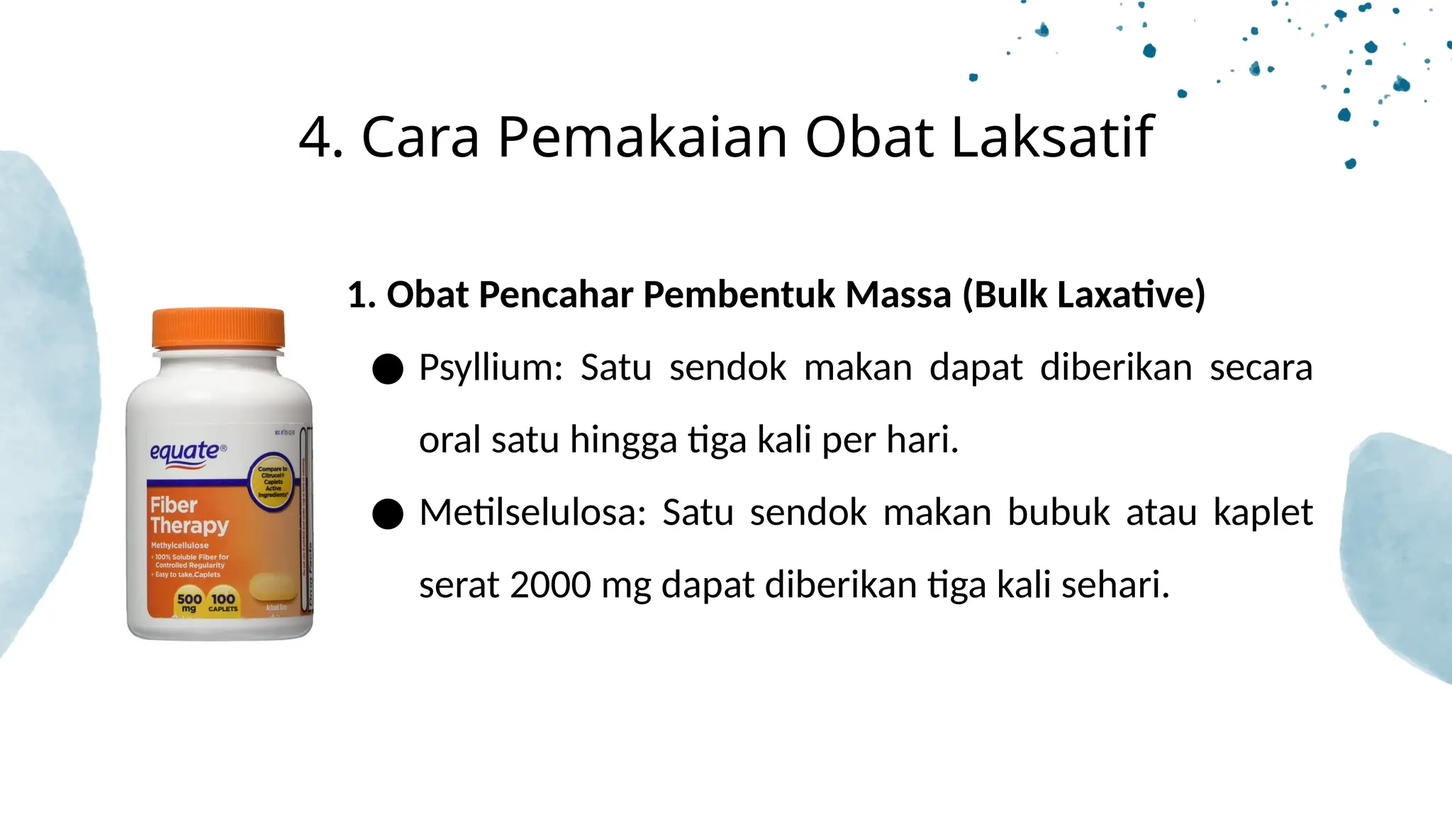 Farmakologi Obat Konstipasi Untuk SMK Farmasi Kelas XI | PPTX