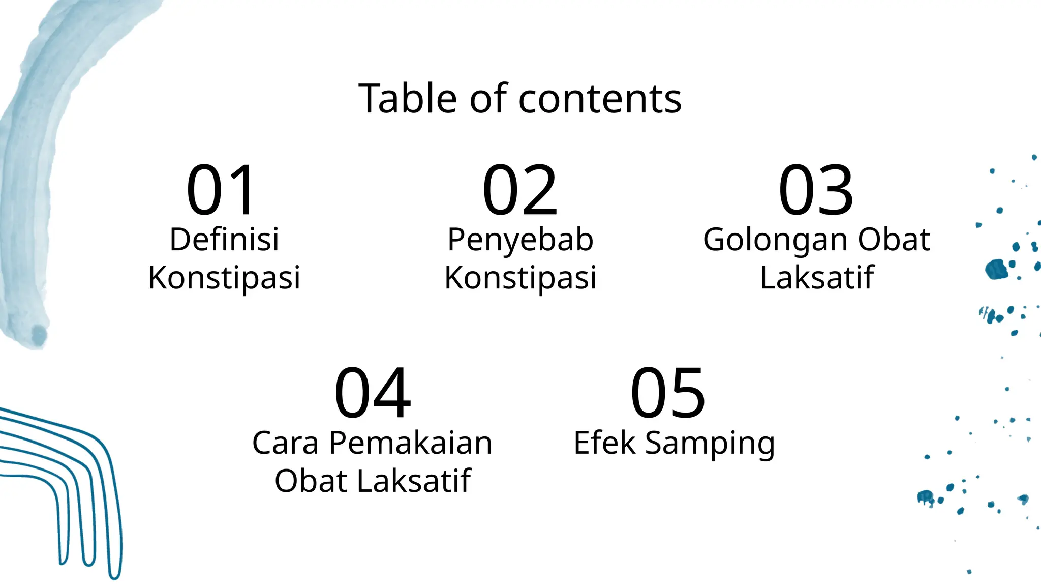 Farmakologi Obat Konstipasi Untuk SMK Farmasi Kelas XI | PPTX