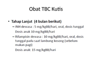 Obat Lepra dan TBC Kutis- Dharma2015.pptx