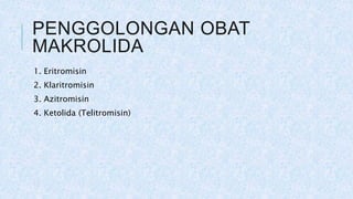 Obat makrolides | PPT
