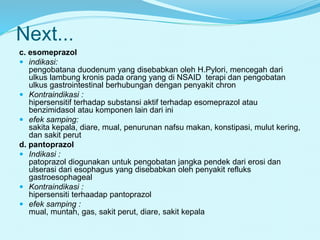 Obat saluran pencernaan | PPTX