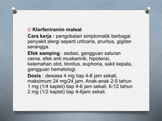 Obat saluran pernafasan | PPTX