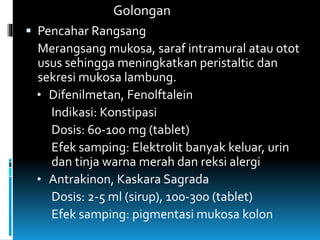 Obat sistem pencernaan | PPTX