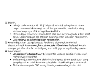 Obat sistem saraf autonom | PPTX