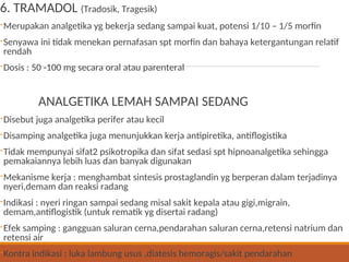 Materi Obat sistem saraf pusat pada manusia | PPT