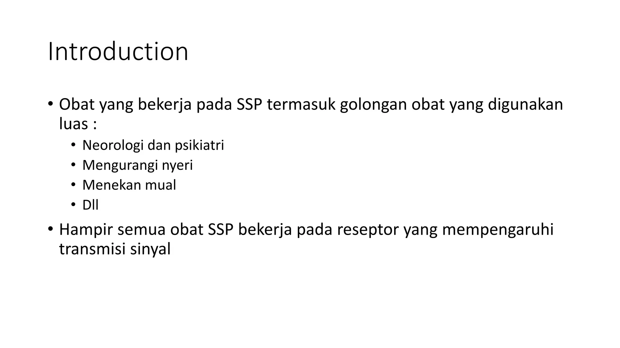 Obat ssp | PPT