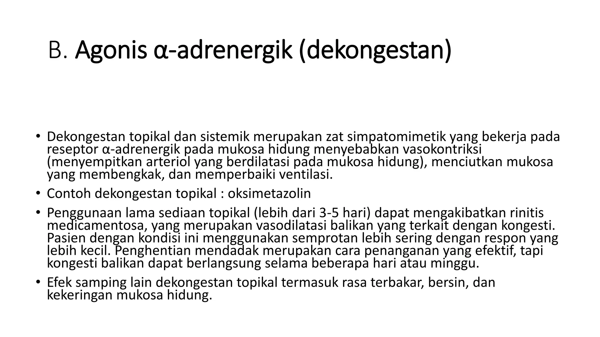 farmakologi obat obat saluran pernafasan | PPTX
