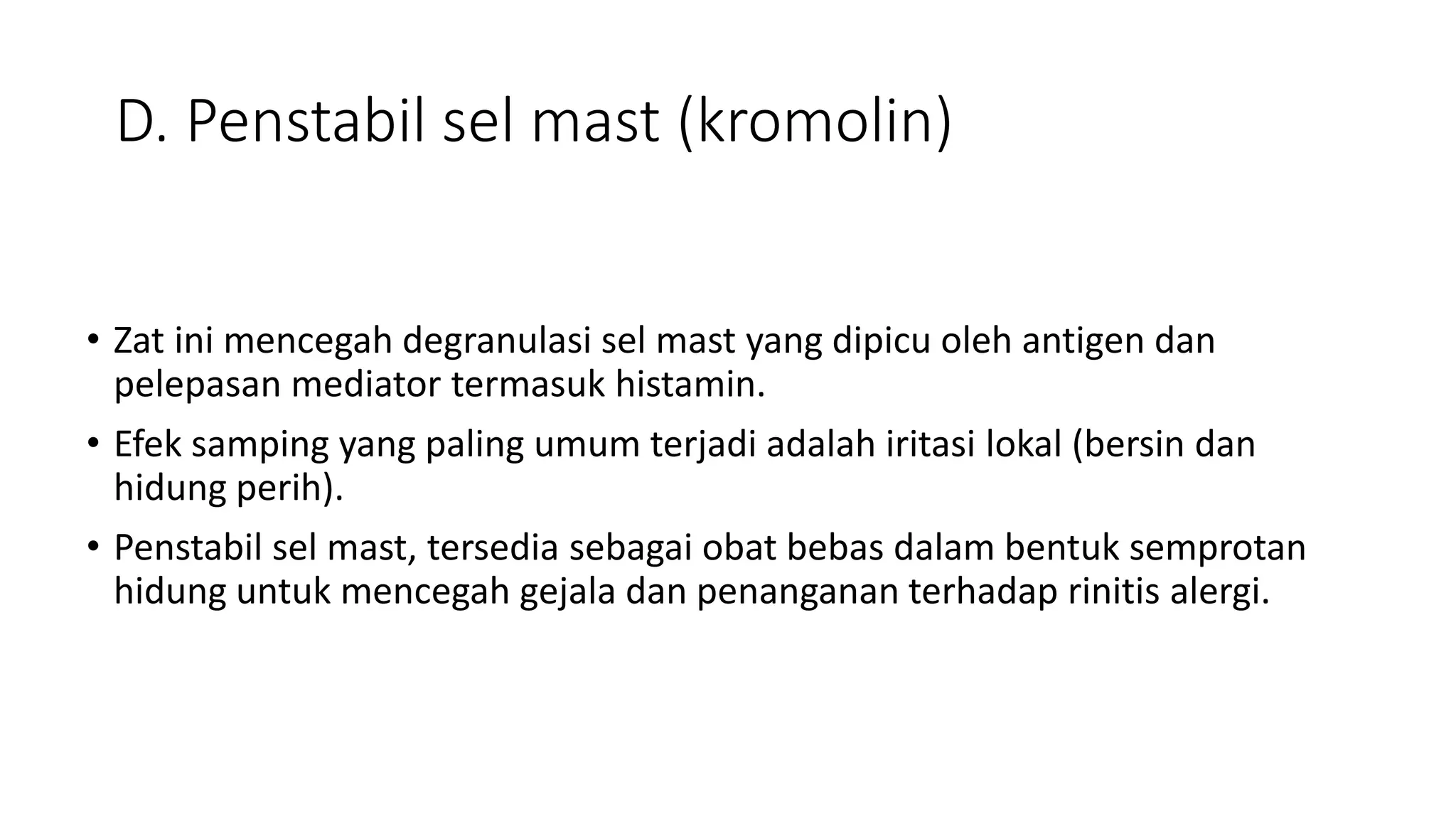 farmakologi obat obat saluran pernafasan | PPTX