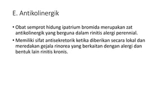 farmakologi obat obat saluran pernafasan | PPTX