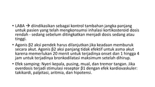 farmakologi obat obat saluran pernafasan | PPTX