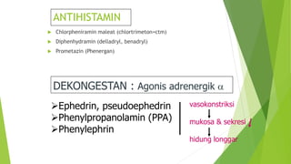 Obat Untuk Penyakit Sistem Pernafasan.pptx
