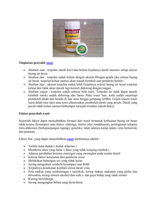 Obat wasir alami | PDF