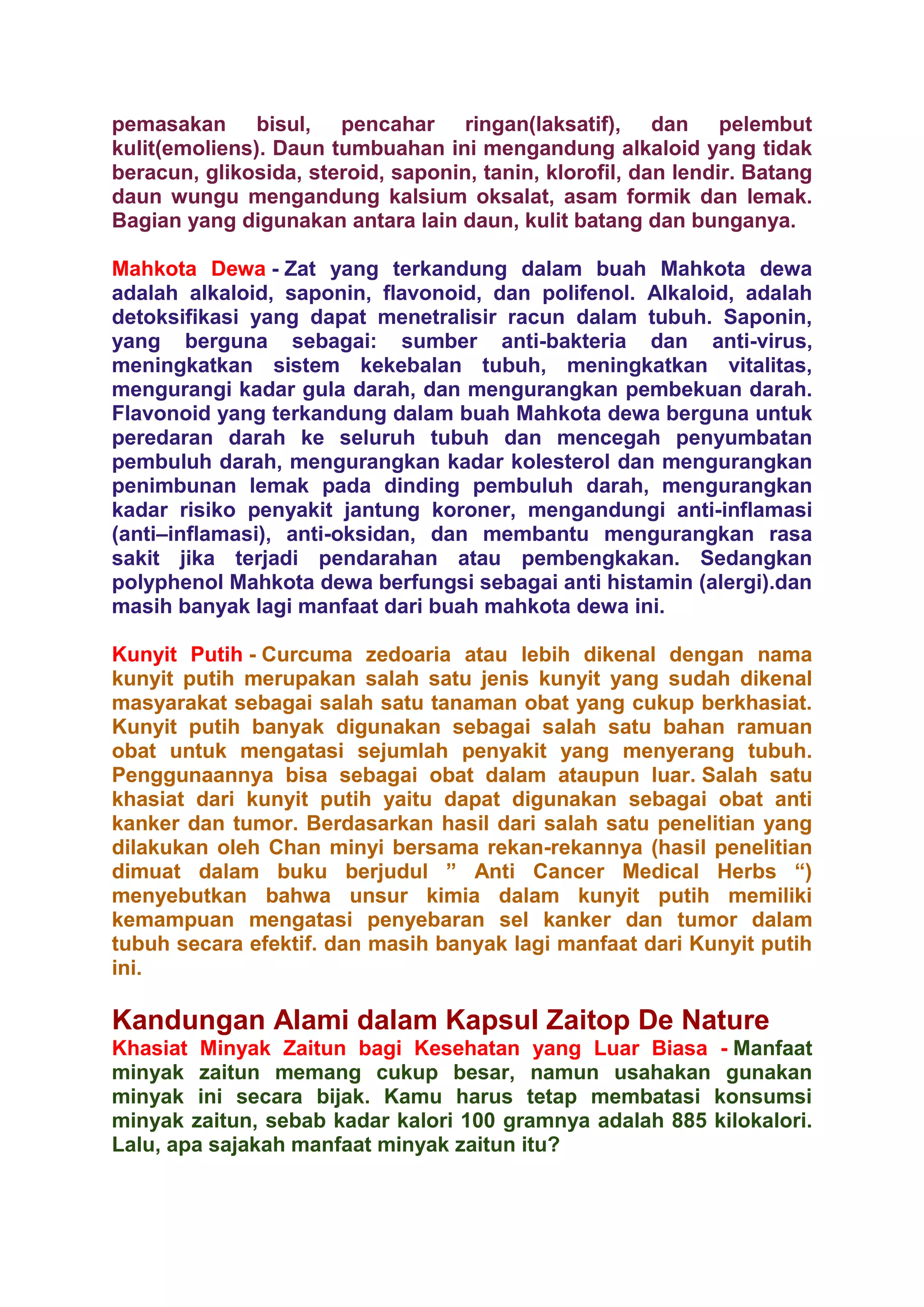 Obat wasir hemorid selain lanaven | PDF