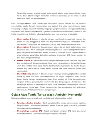 Obat wasir non medis dan anjuran dokter | PDF